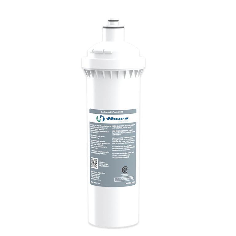 6445 | PFOA/PFOS (PFAS) Drinking Water Filter | Haws Co